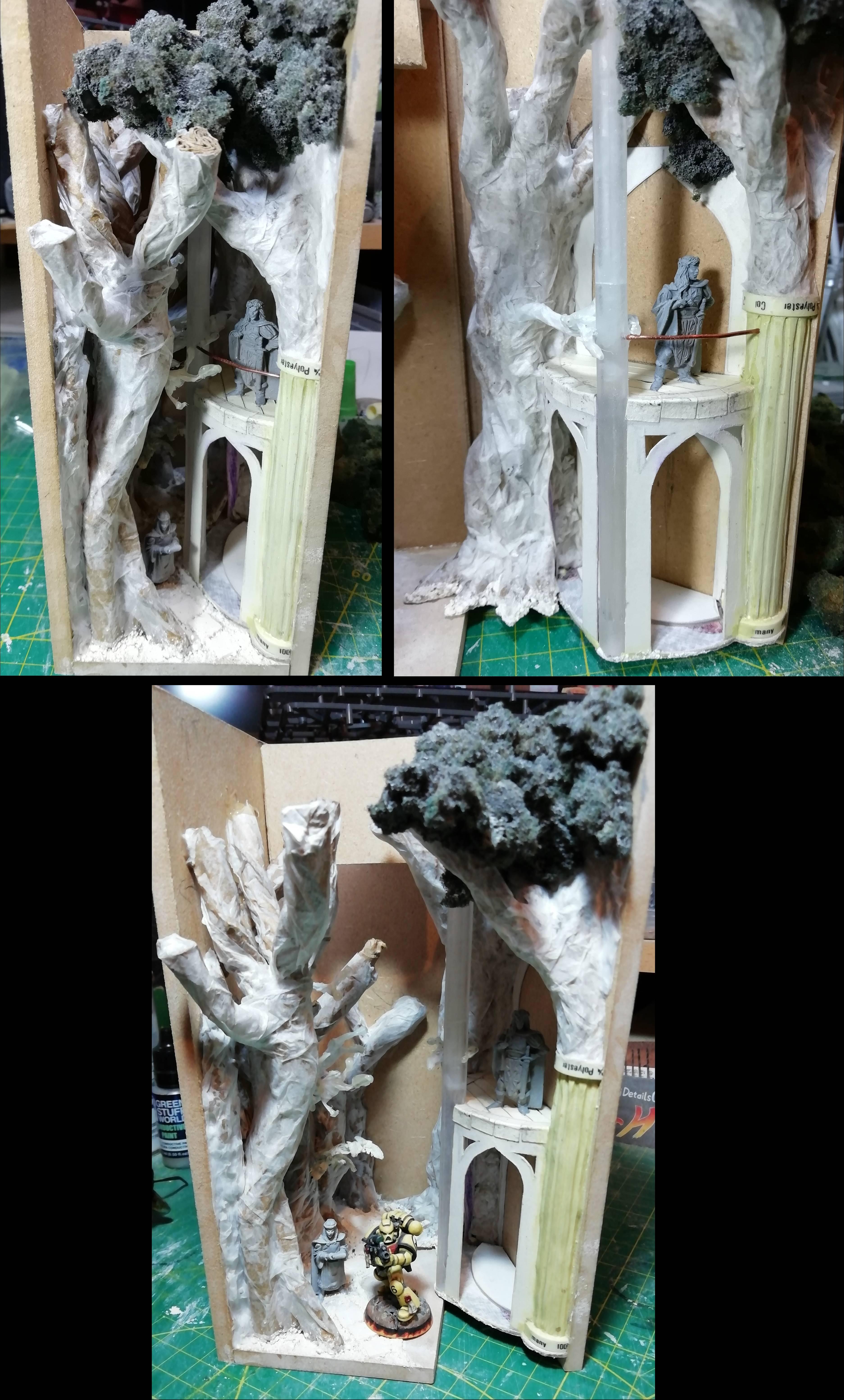 Bookcase diorama wip 7 - Bookcase diorama wip 7 - Gallery - DakkaDakka
